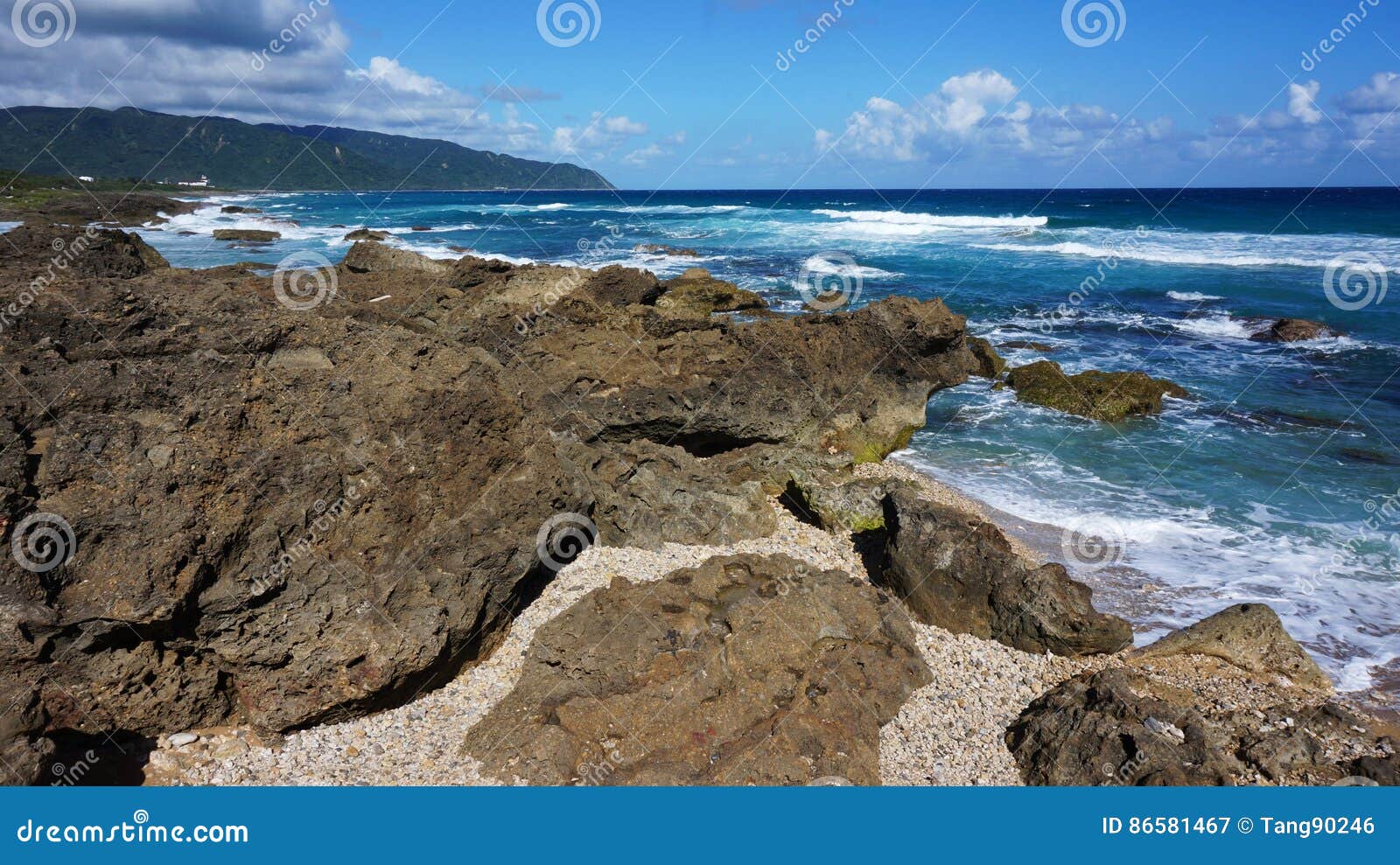 Seaside of Kenting, Taiwan stock image. Image of tropical - 86581467