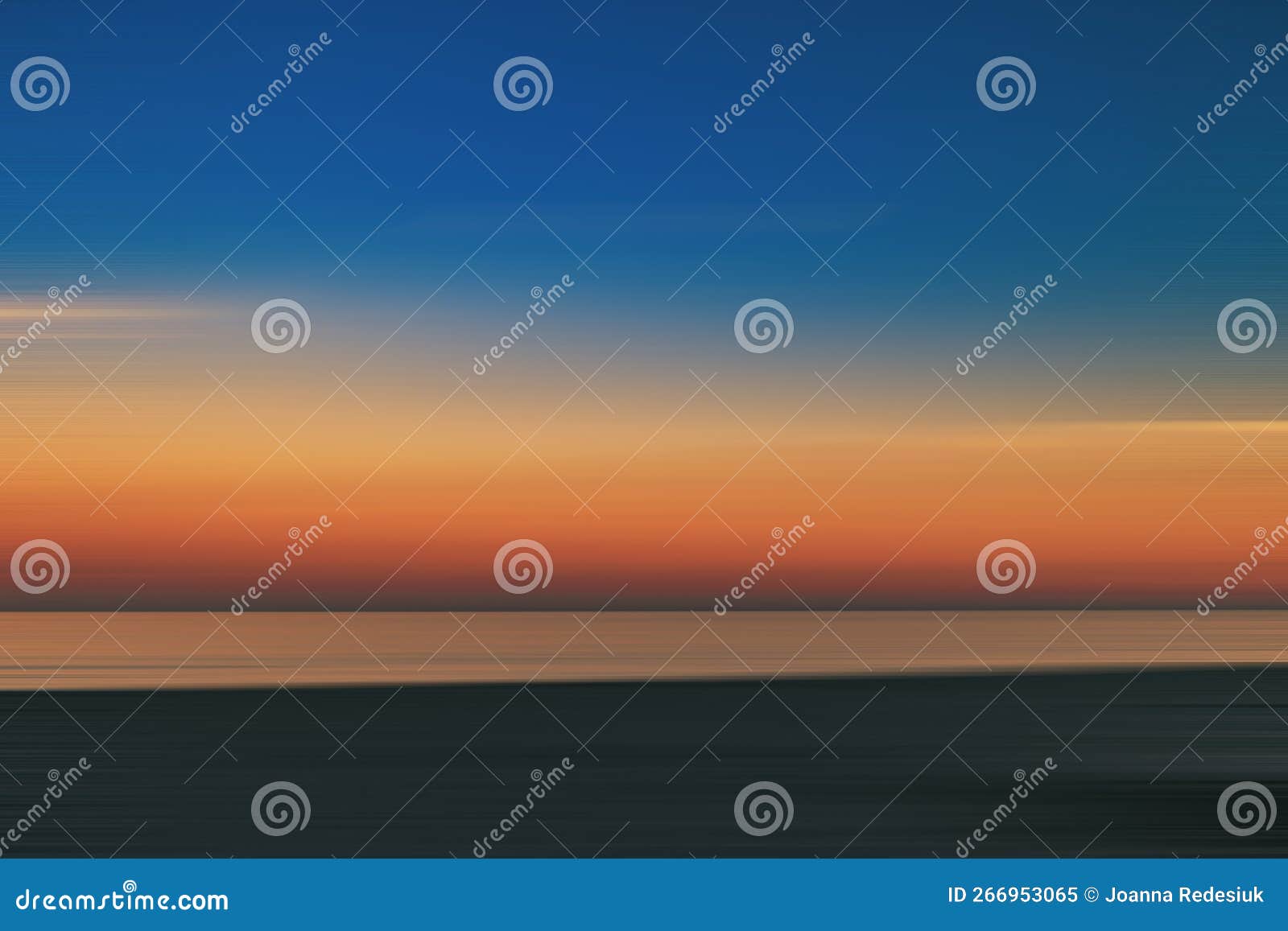 Seaside Landscape Peace and Quiet after Sunset Stock Image - Image of ...