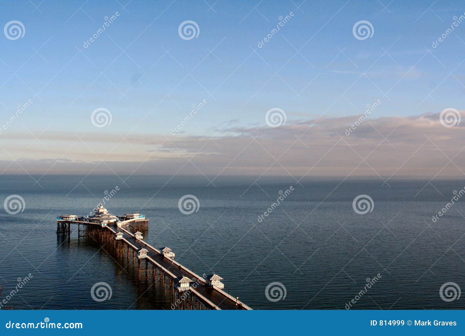 Seaside pier stock image. Image of seashore, waterfront - 814999