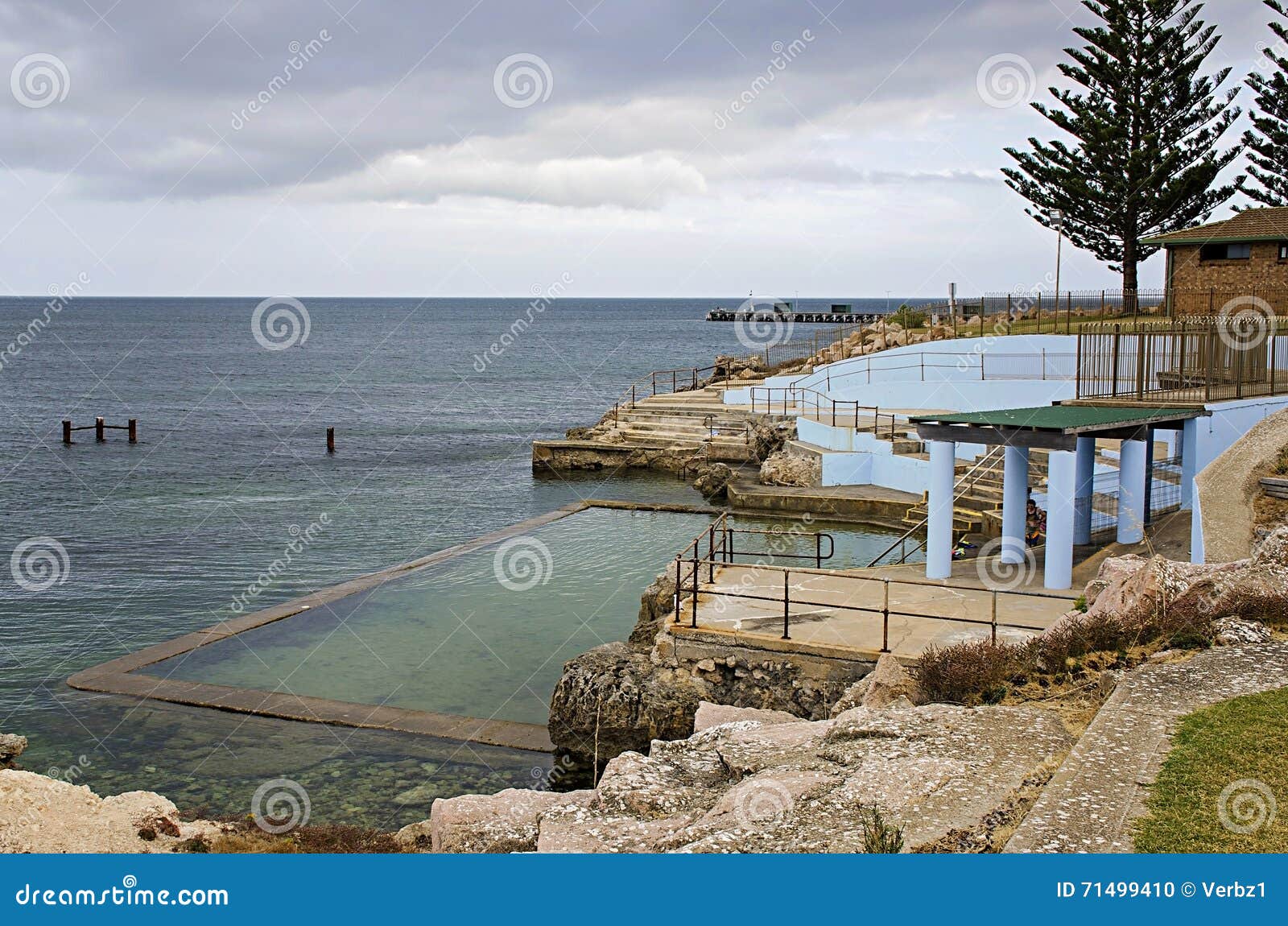 Seaside Rock Pool stock photo. Image of seaside, seascape - 71499410