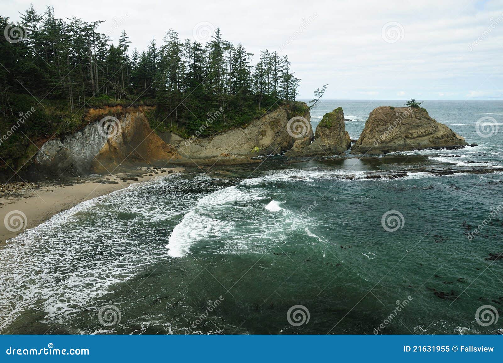 Seaside scene stock image. Image of wave, water, coastal - 21631955