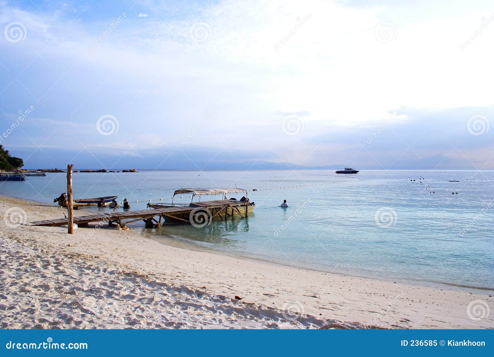 Seaside Scenery stock image. Image of holiday, platform - 236585