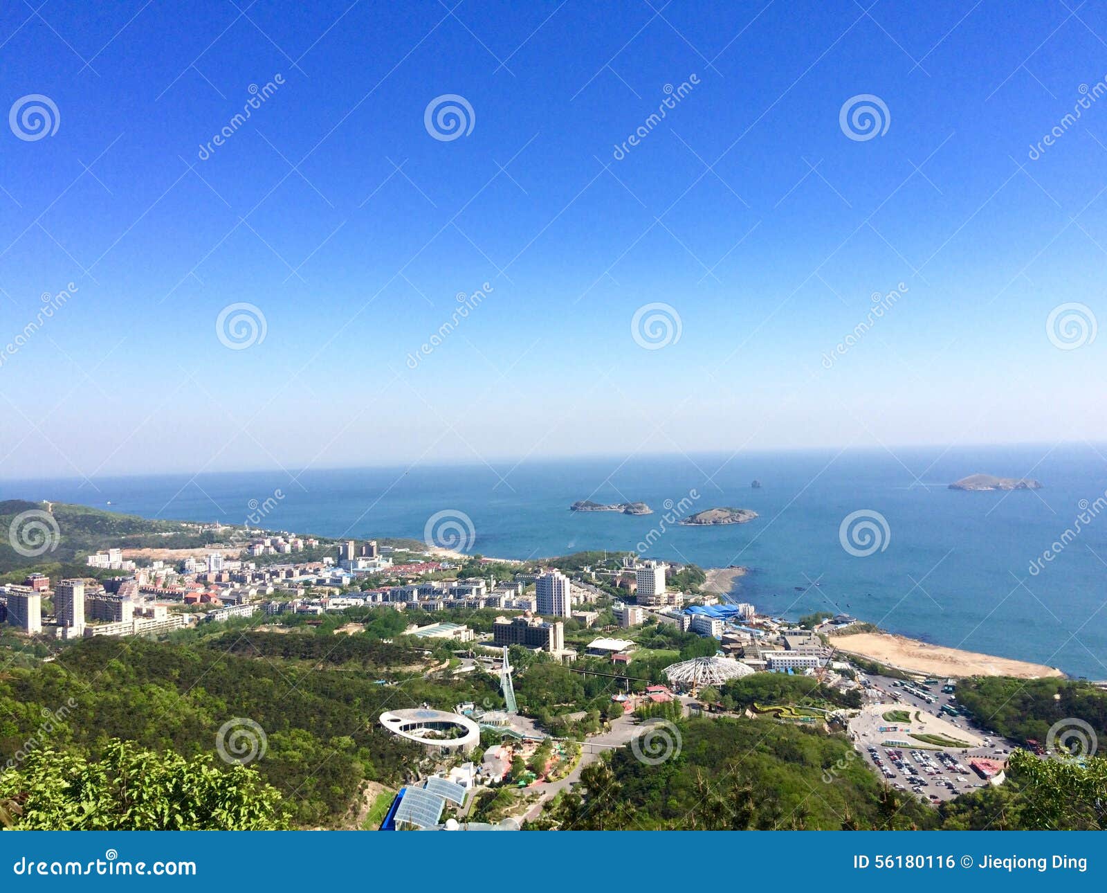 Seaside stock photo. Image of seaside, china, dalian - 56180116