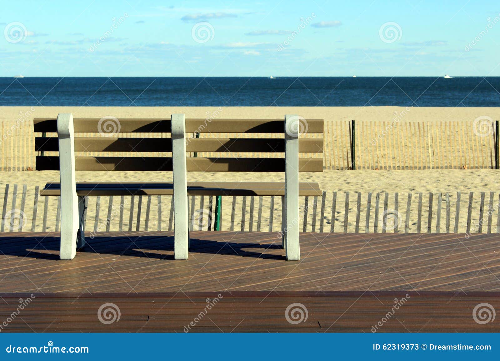 Seaside seat stock image. Image of beach, boardwalk, seat - 62319373