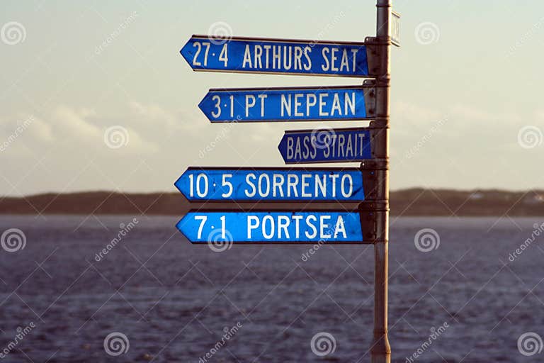 Seaside Signs stock photo. Image of signs, landmarks - 15103200