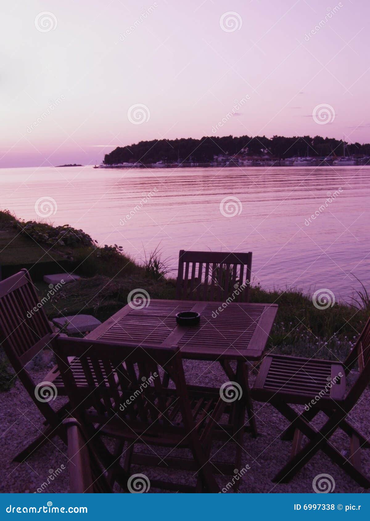 Seaside table stock photo. Image of relaxation, luxury - 6997338