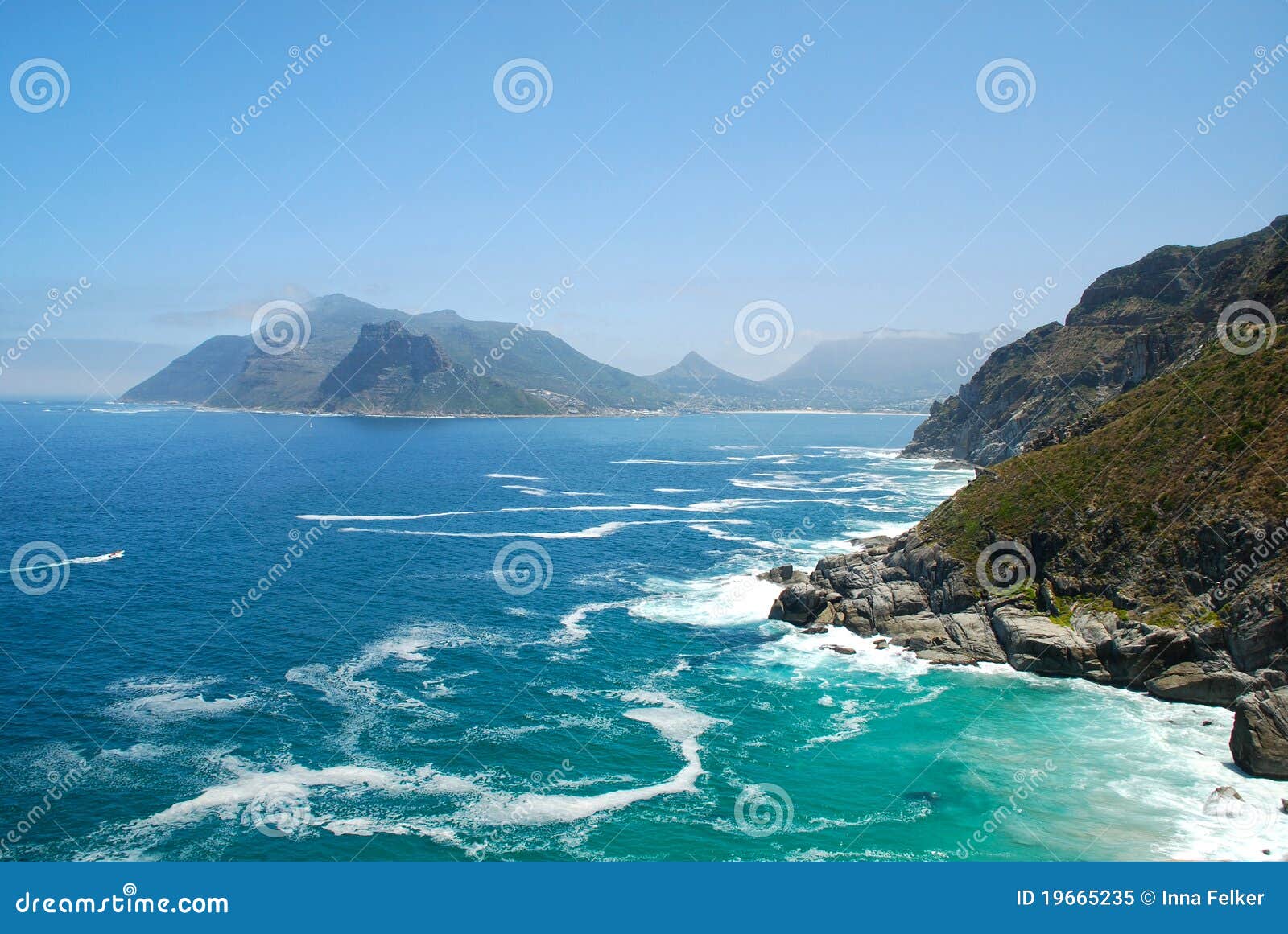 Seaside view stock image. Image of beauty, relaxation - 19665235