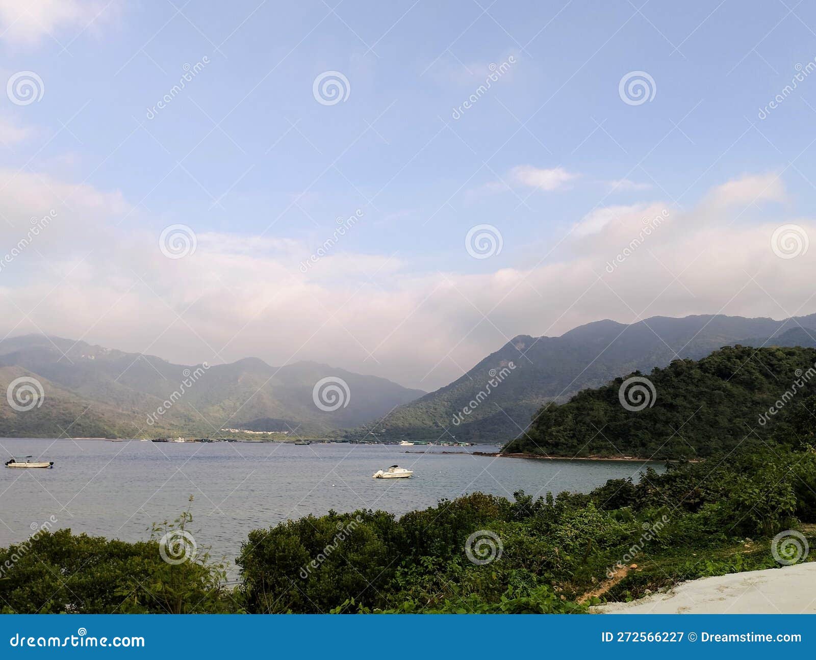 Seaside view photograph stock image. Image of river - 272566227