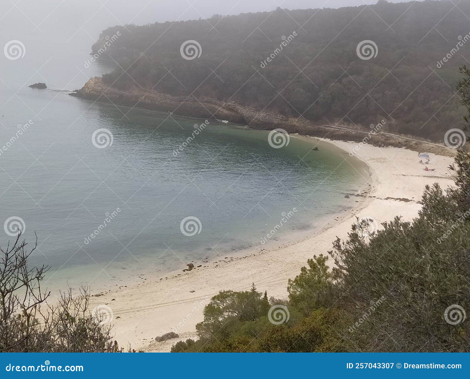 Seaside view sand stock image. Image of mountain, reservoir - 257043307