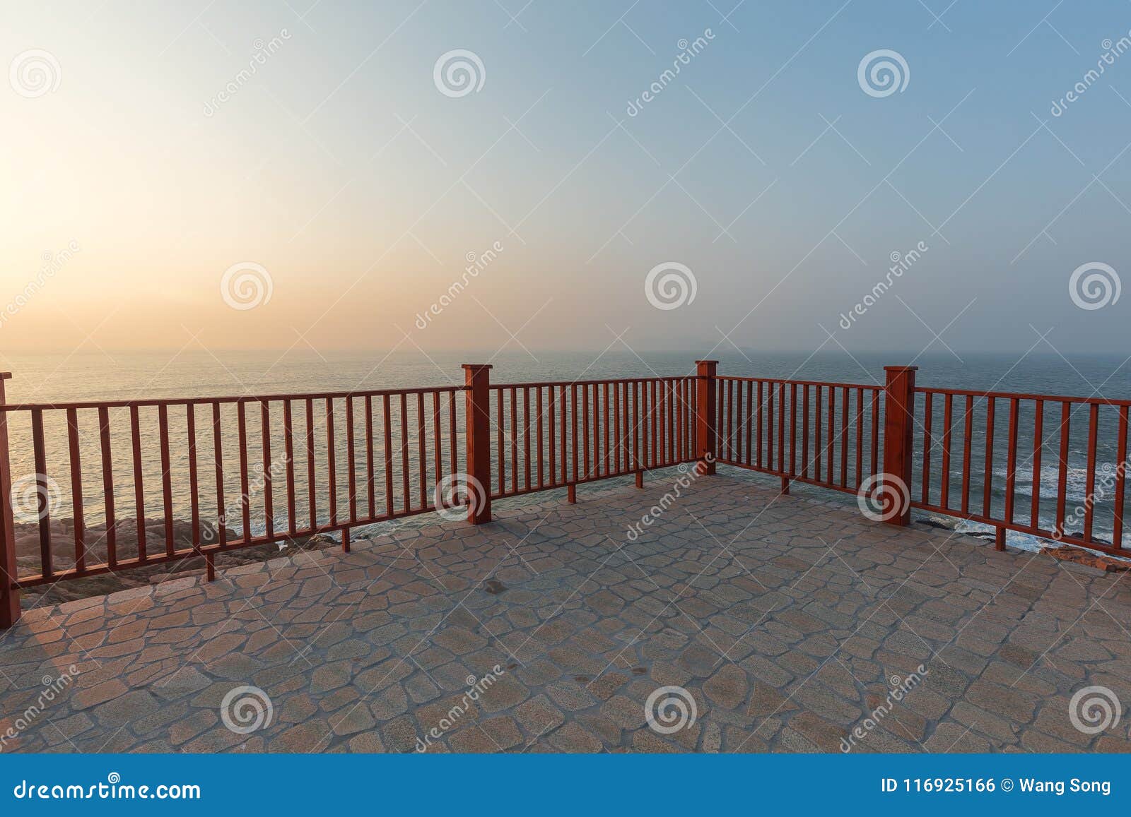 Seaside viewing platform stock photo. Image of summer - 116925166