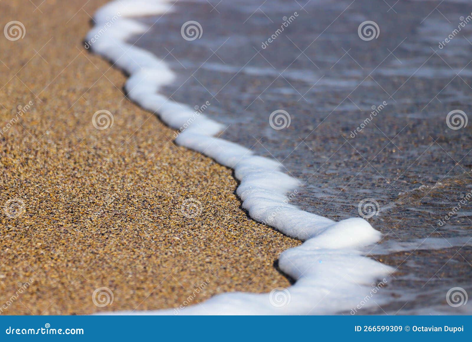 Seaside Water in Hot Summer Day Stock Image - Image of summer, sand ...