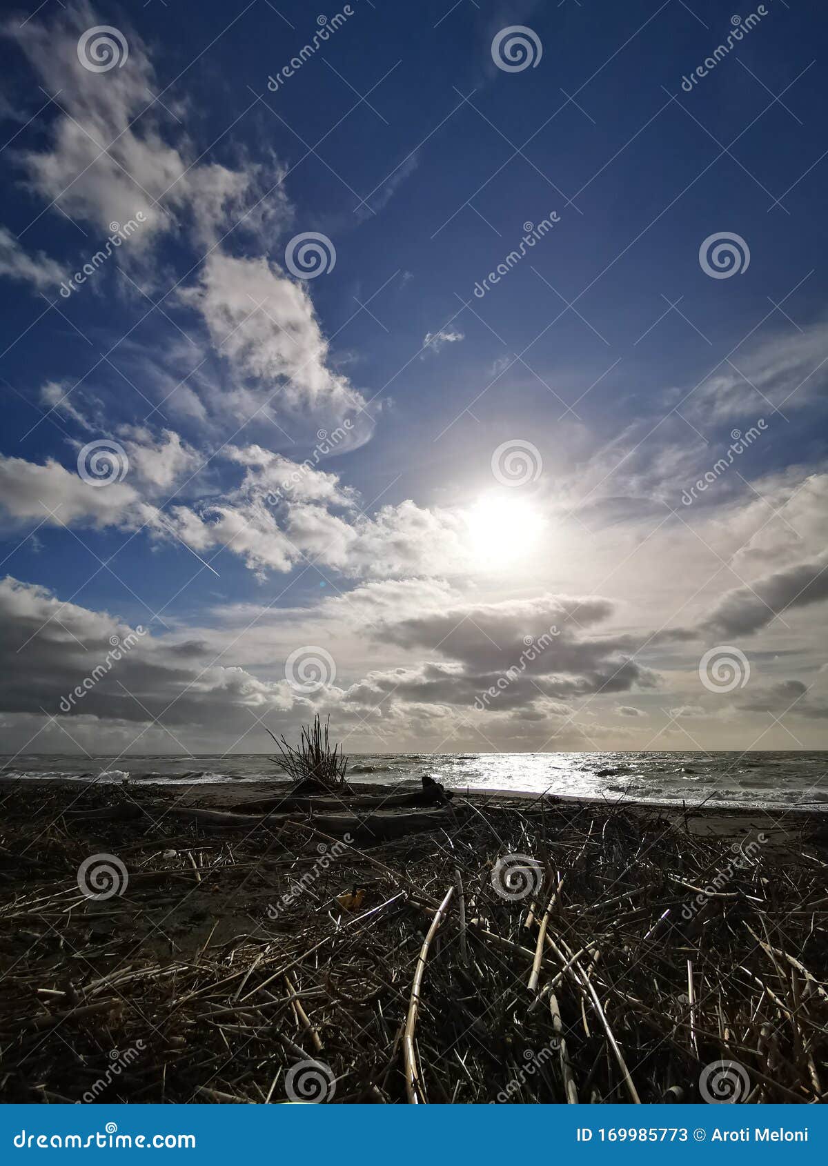 Seaside in winter stock image. Image of seaside, beach - 169985773