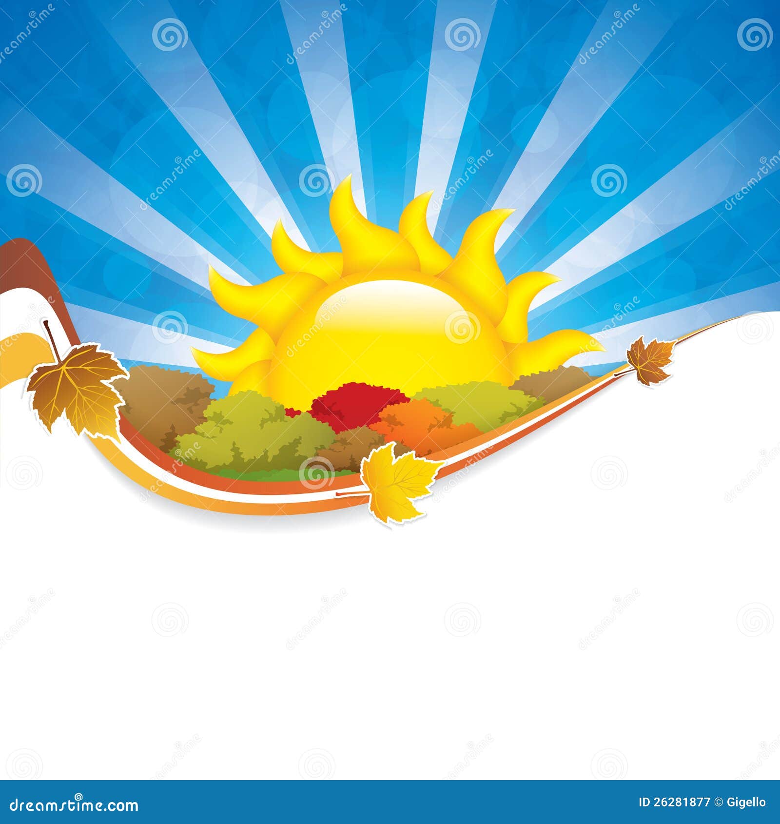 Seasonal background stock vector. Illustration of decorative - 26281877