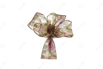 Seasonal Bow Side View stock image. Image of celebrating - 1731335