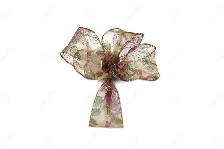 Seasonal Bow Side View stock image. Image of celebrating - 1731335