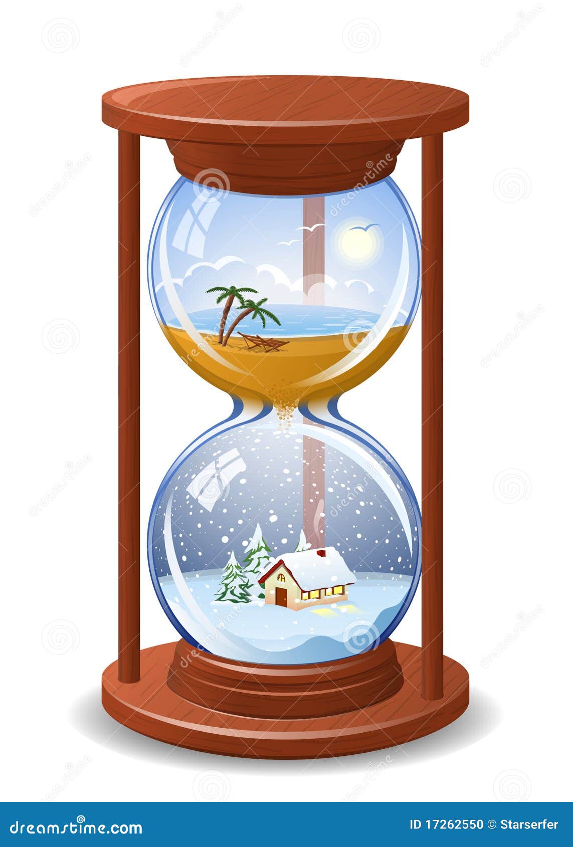 Seasonal Sandglass Stock Illustrations – 24 Seasonal Sandglass Stock ...