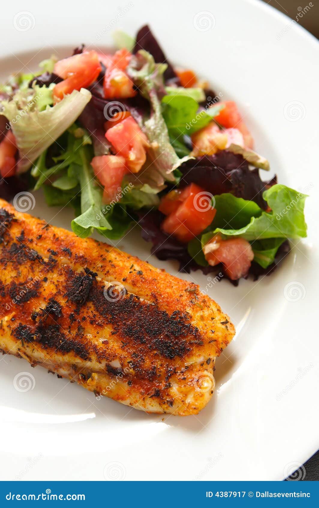 Seasoned Fillet of White Fish Stock Image - Image of healthy, asian ...