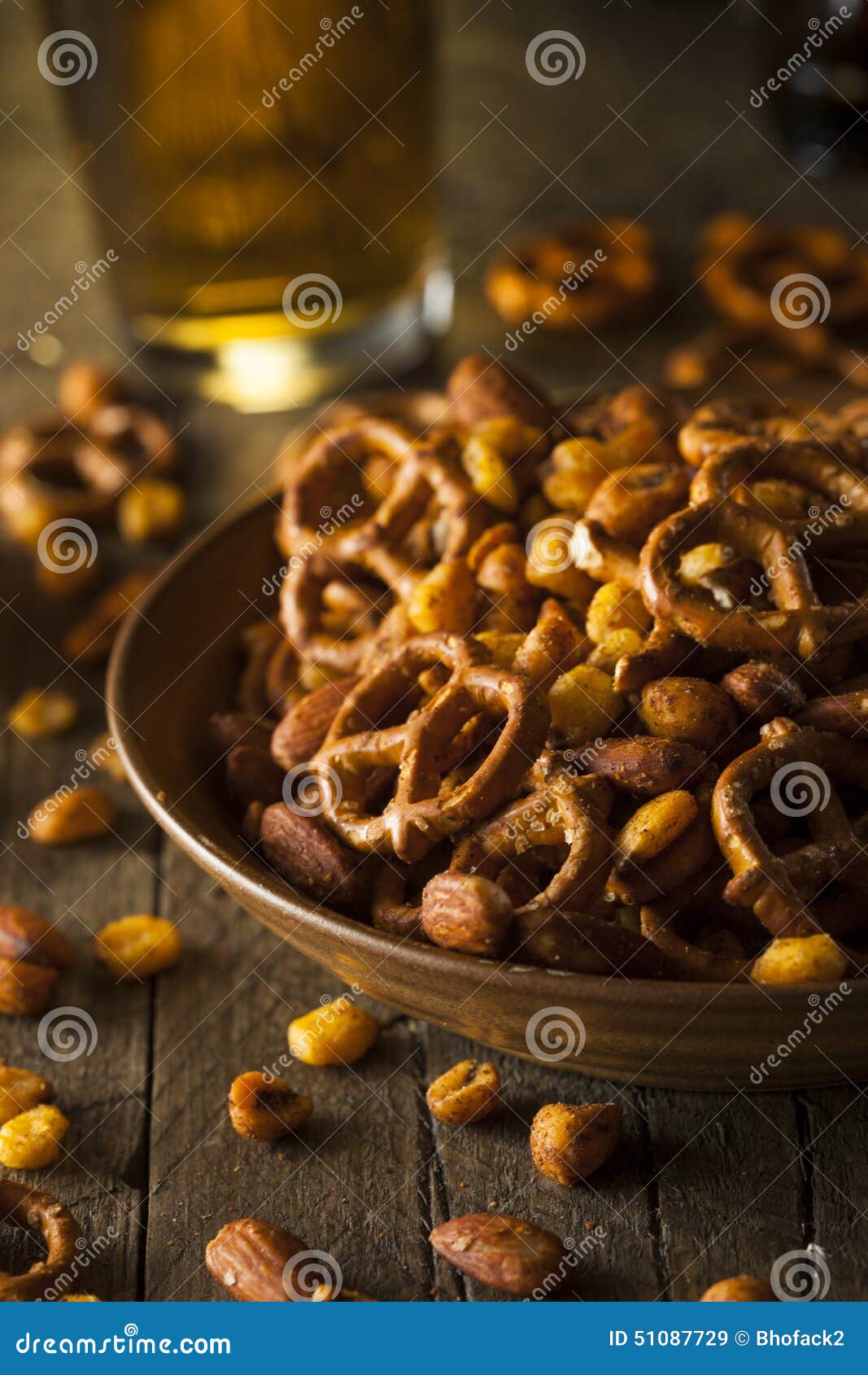 Seasoned Pub Snack Mix stock image. Image of health, salted - 51087729