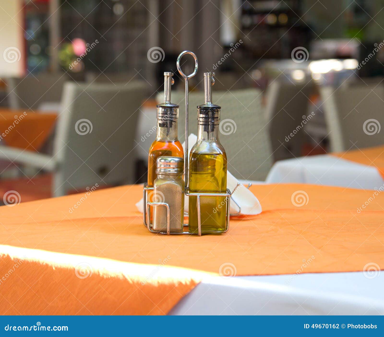 Seasoning on the Dining Table Stock Photo - Image of object, dining ...