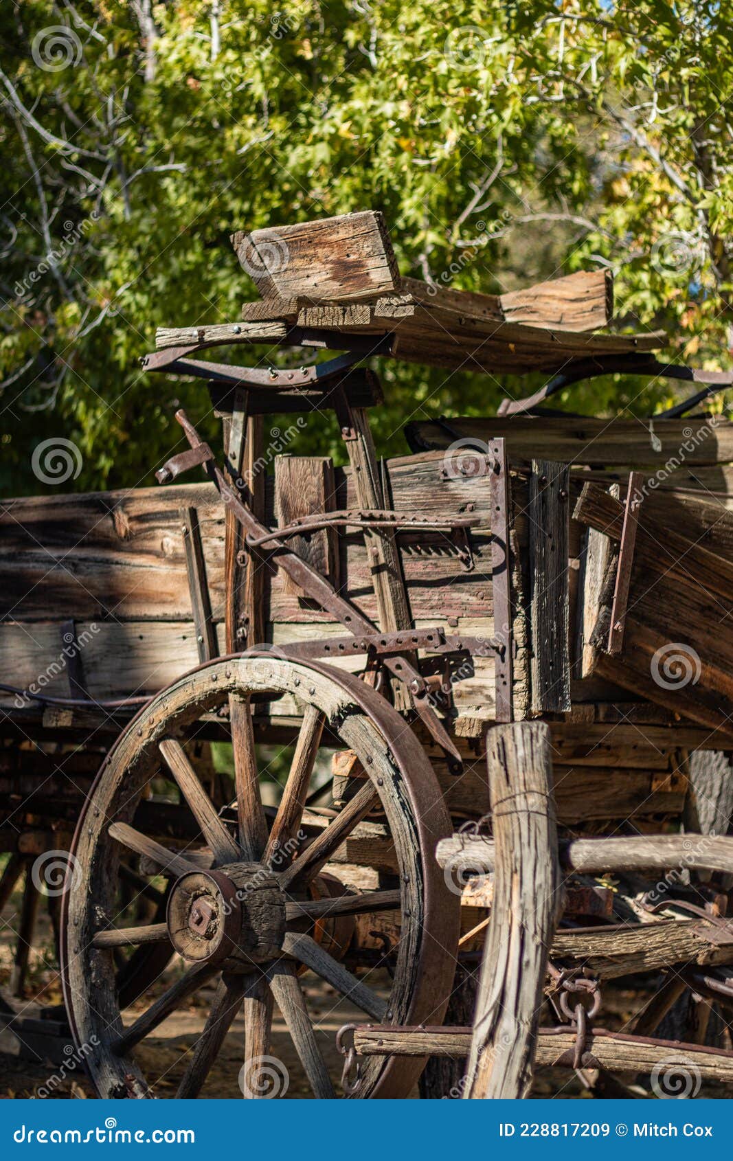 Buckboard Seat stock image. Image of wood, seat, buckboard - 228817209