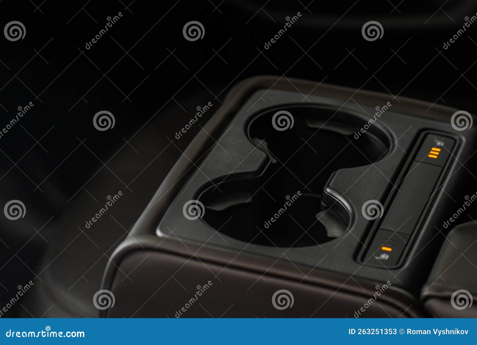 Seat Heater Button on the Armrest Stock Image - Image of button ...