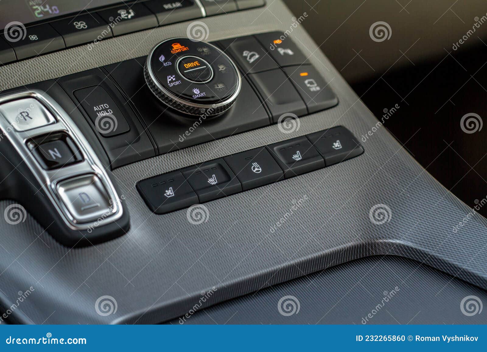 Seat Heating and Steering Wheel Heating Controller Stock Photo - Image ...