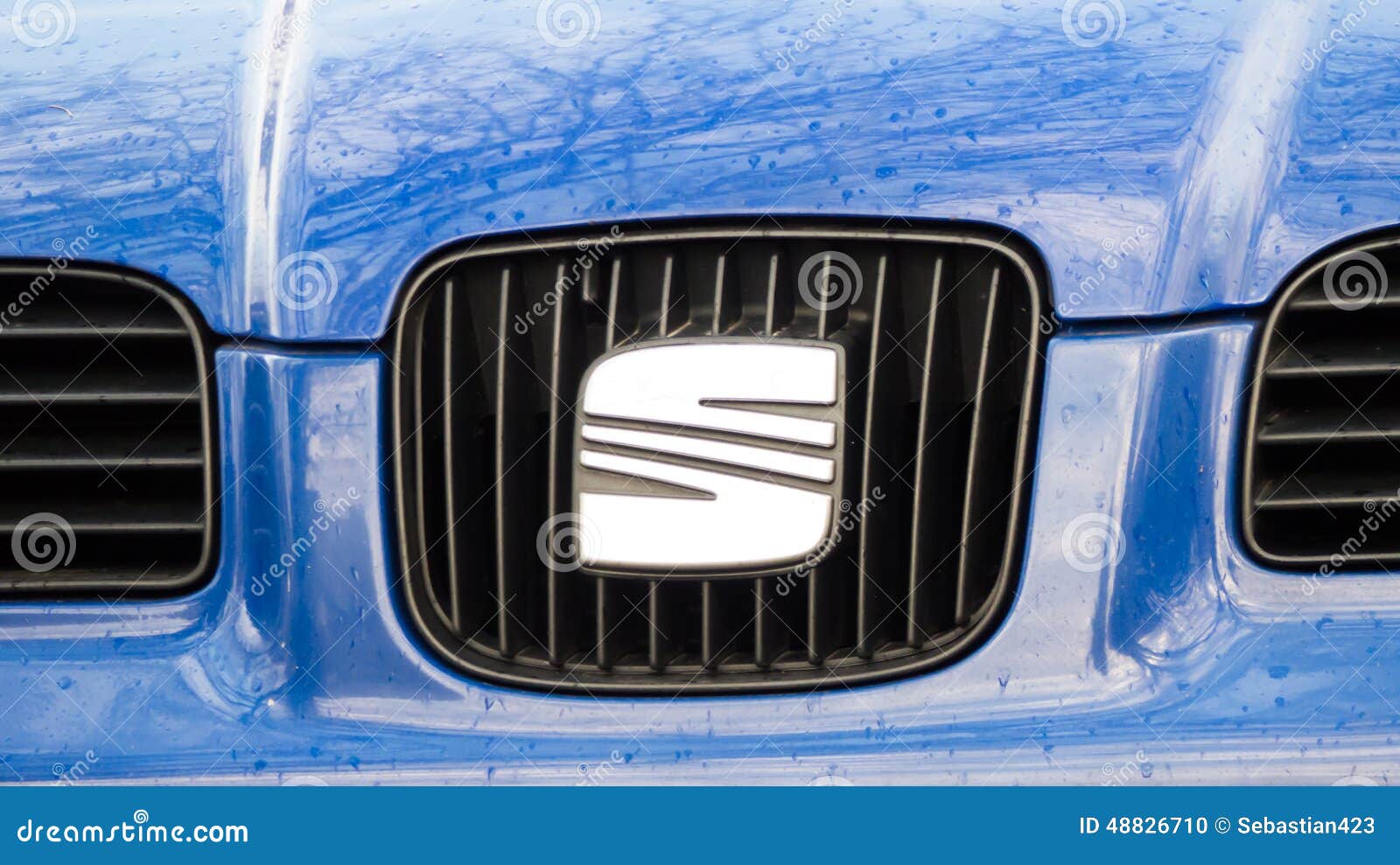 Seat Car Logo Sign On A Front Grill. Editorial Photo | CartoonDealer ...