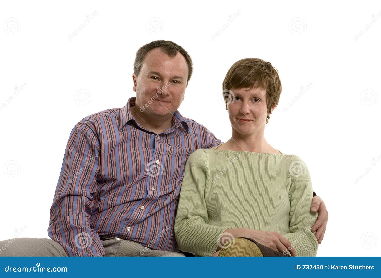Seated couple stock photo. Image of couple, married, commitment - 737430