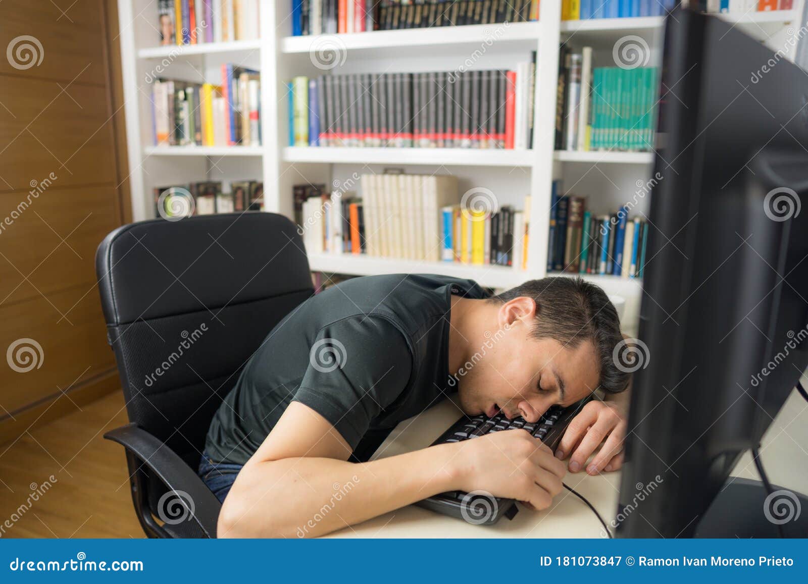 Asleep At Computer