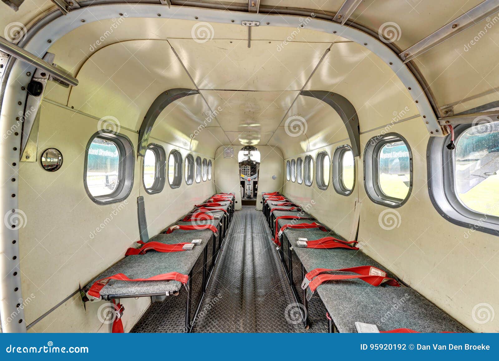 Seating Area for Parachut Jumping Stock Photo - Image of parachuting ...