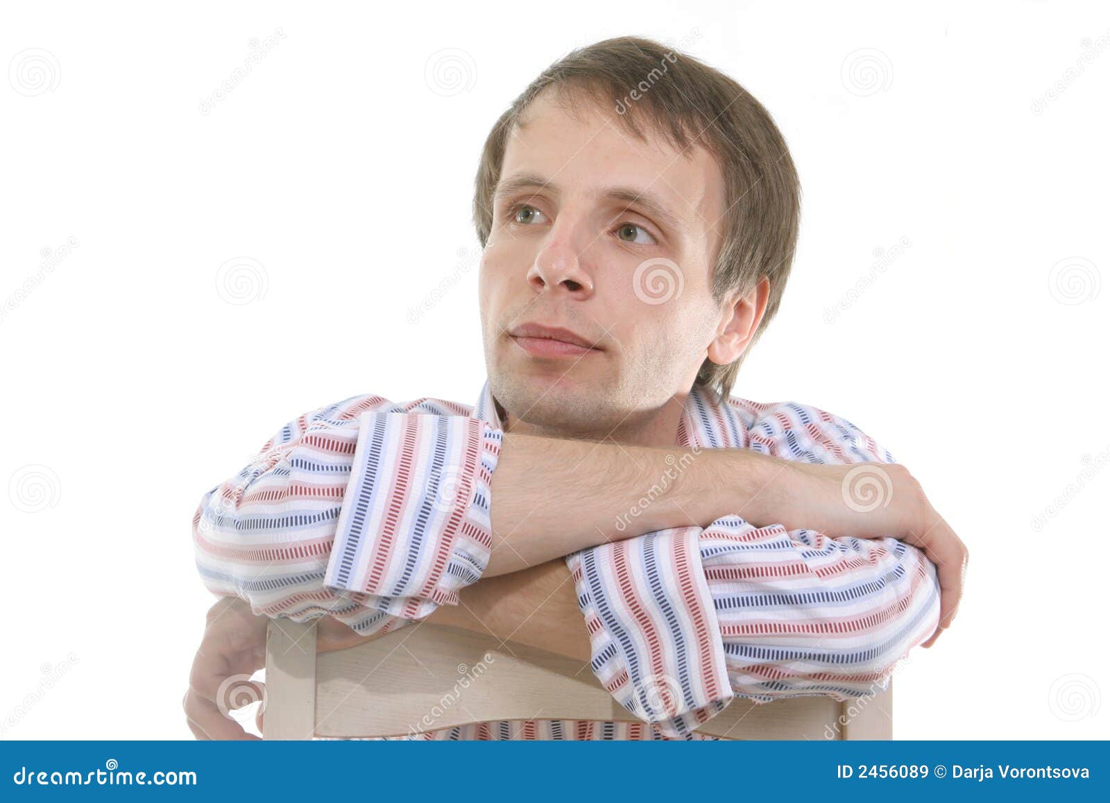 Seating man stock image. Image of pensive, clothing, businessman - 2456089