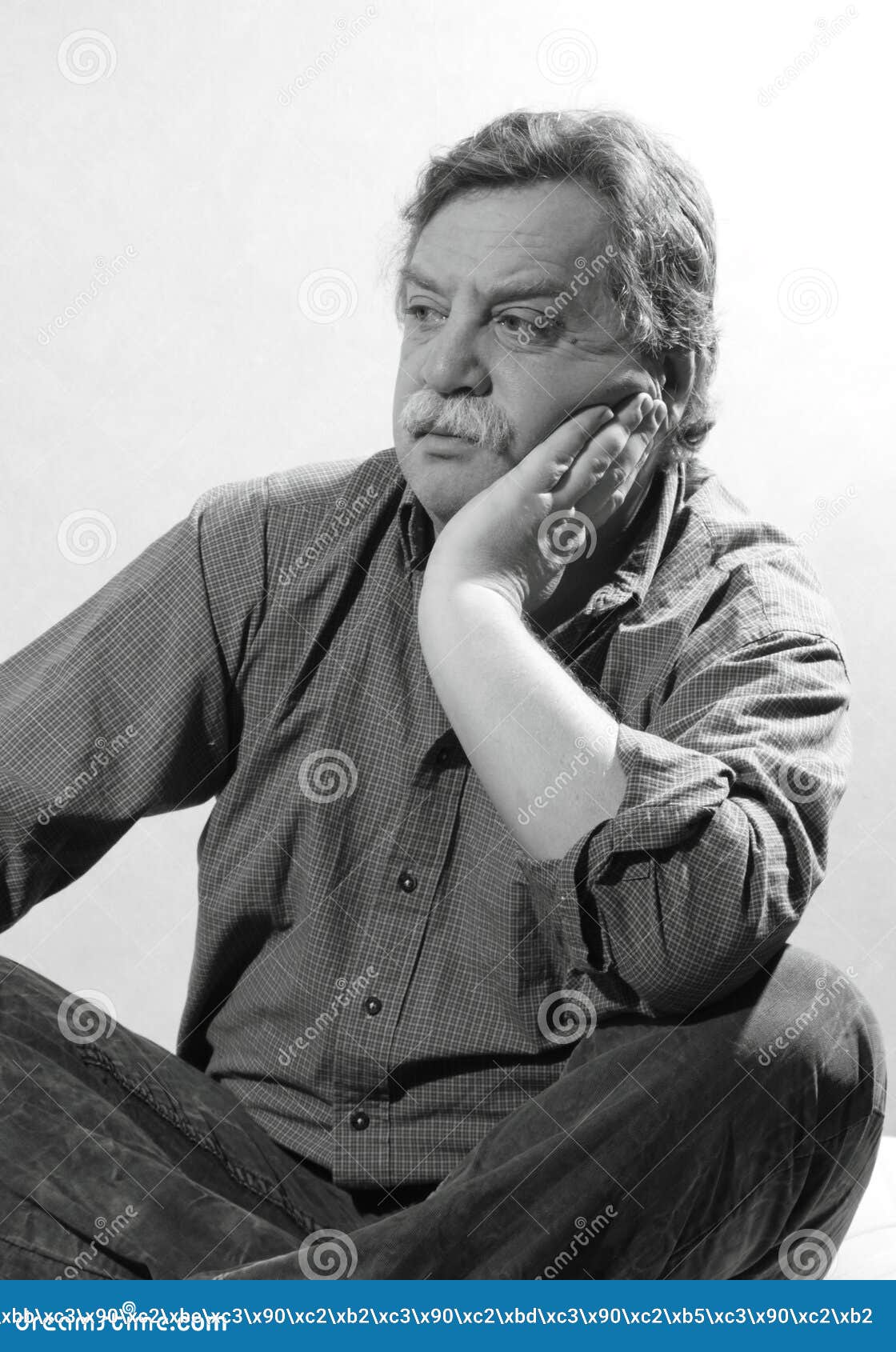 Seating man stock photo. Image of casual, fashion, closeup - 28530260