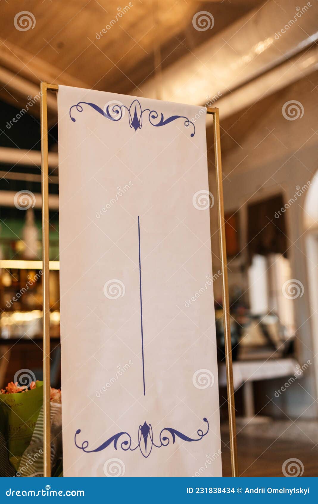Seating Plate for Restaurant Guests Stock Photo - Image of meet, guests ...