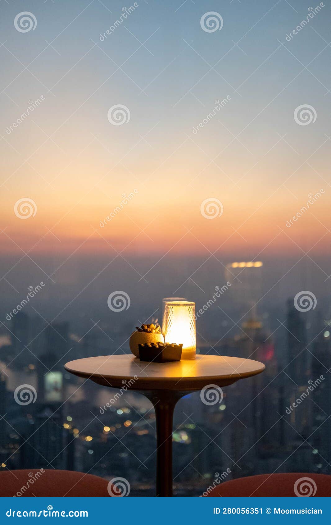 Seating on the Terrace of the Restaurant Stock Image - Image of outside ...