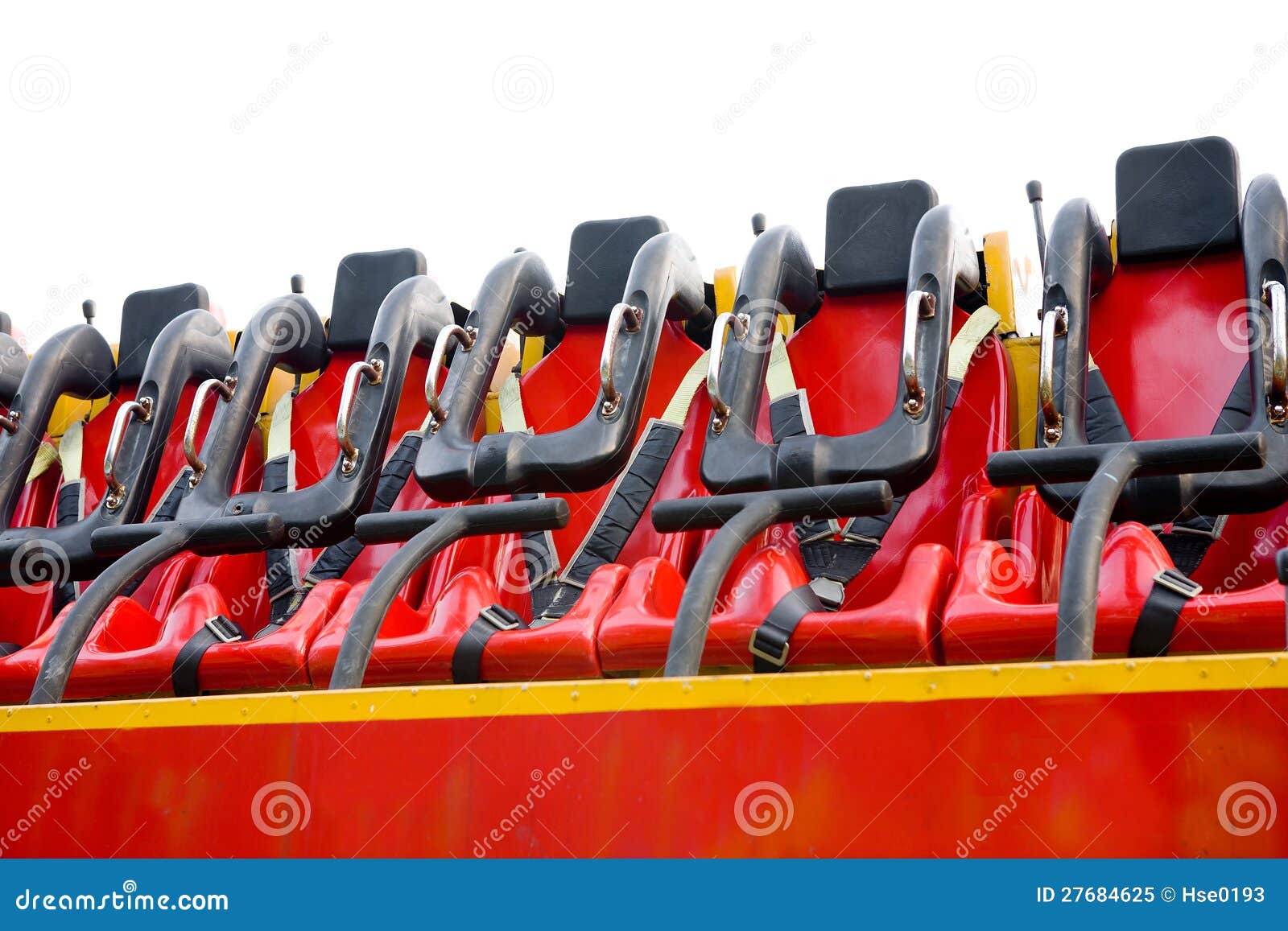 Seats in amusement park stock image. Image of ride, rides - 27684625