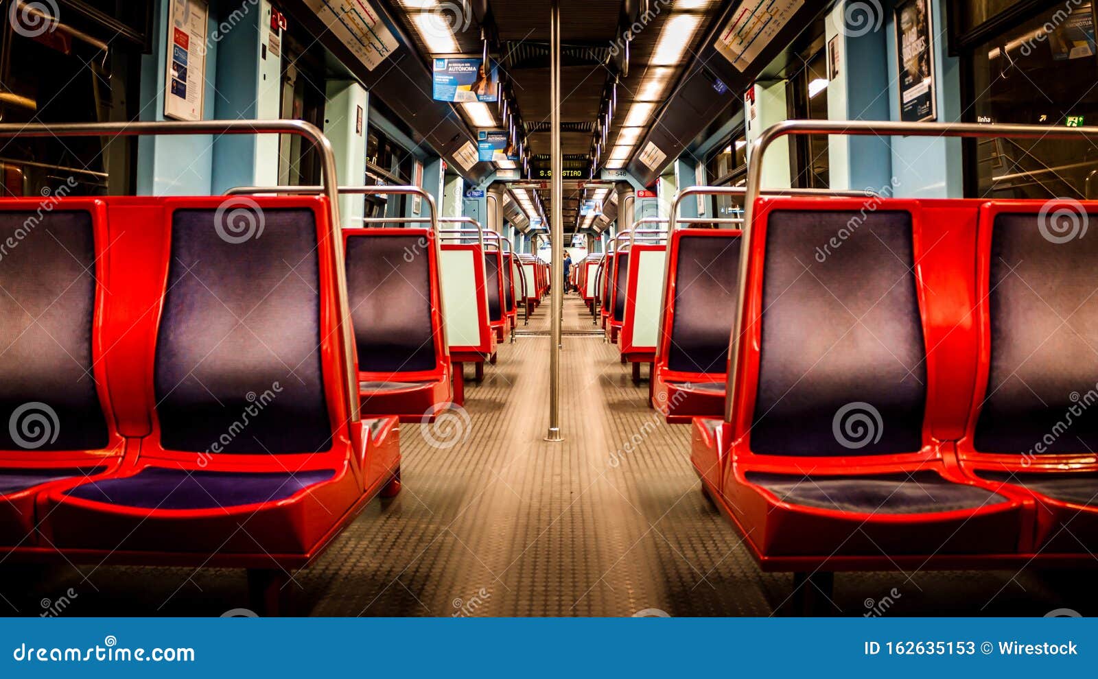 Empty Metro (subway). Royalty-Free Stock Photo | CartoonDealer.com #6224901