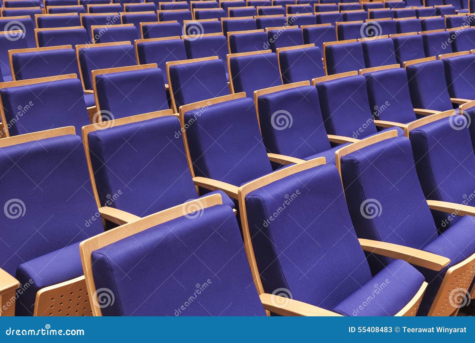 Seats row in Auditorium stock image. Image of modern - 55408483
