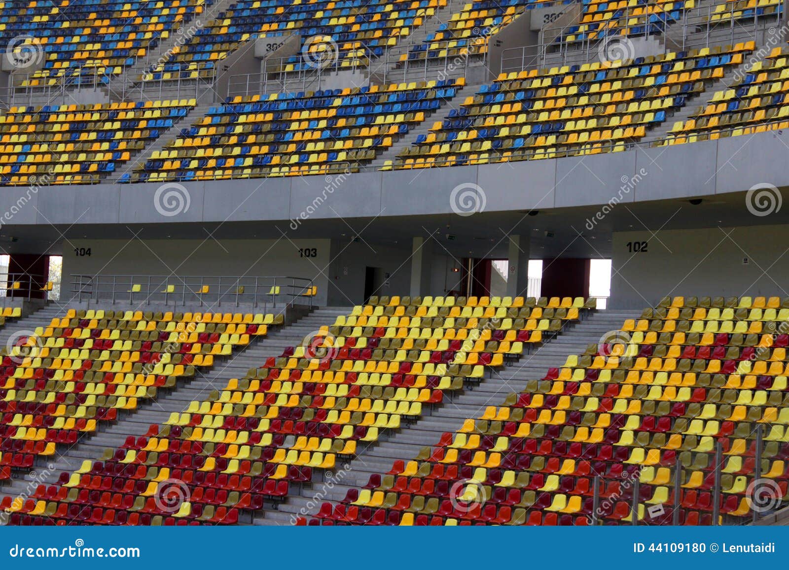 Seats at stadium stock photo. Image of arrange, national - 44109180