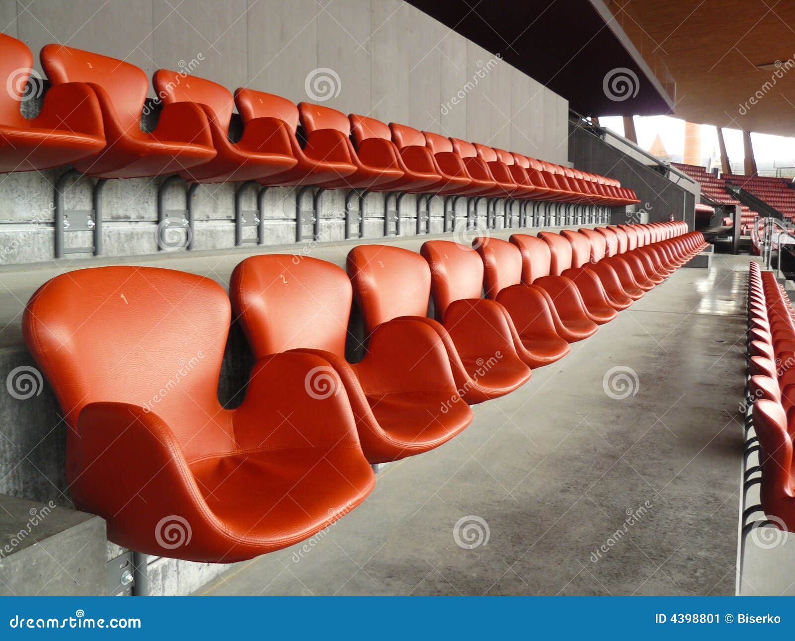 Seats at Stadium Letzigrund Stock Image - Image of audience, football ...
