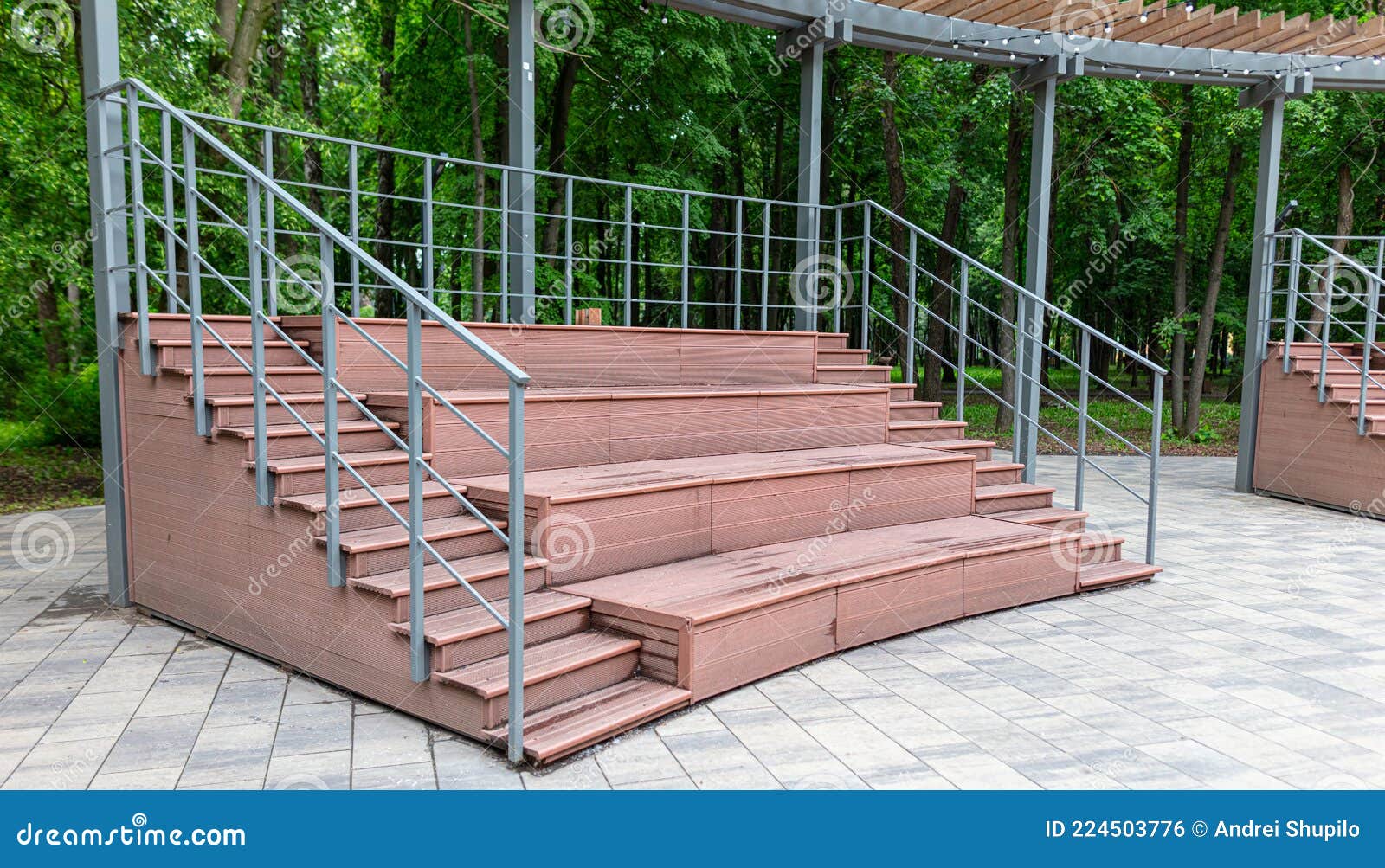 Seats and Steps on the Podium. Stock Photo - Image of auditorium ...
