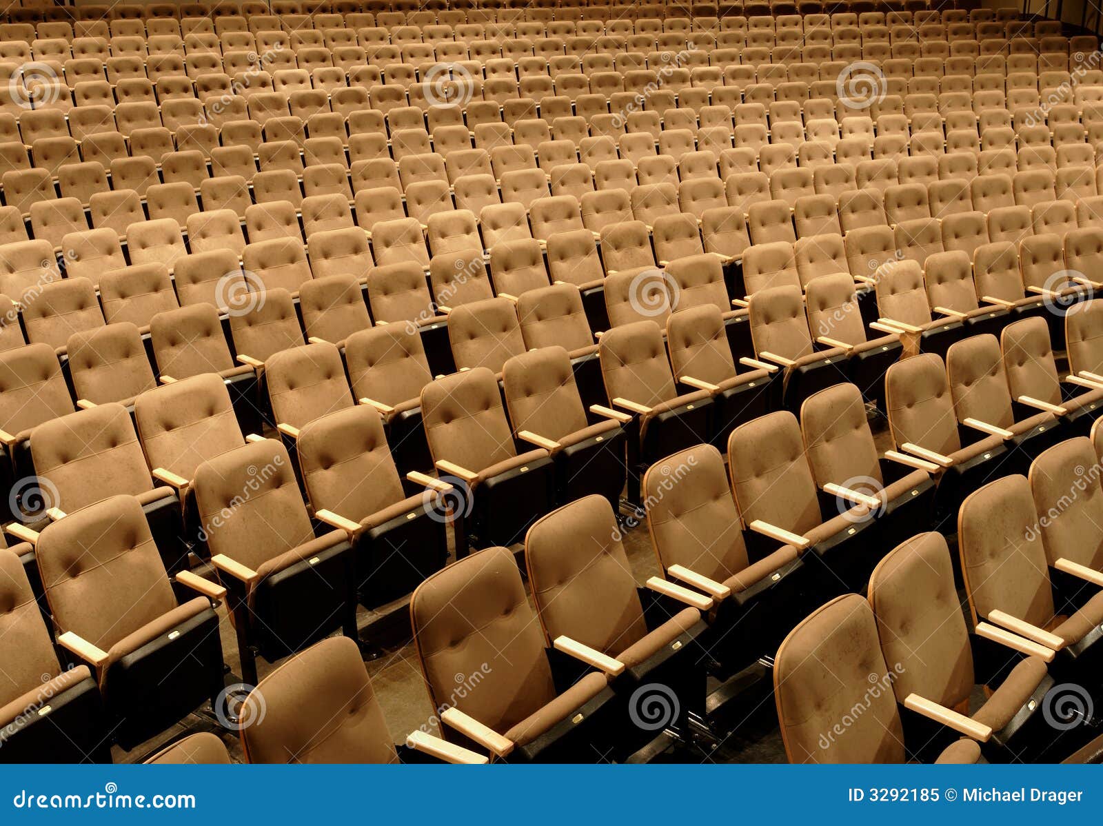 Seats in a theater stock image. Image of hall, studio - 3292185