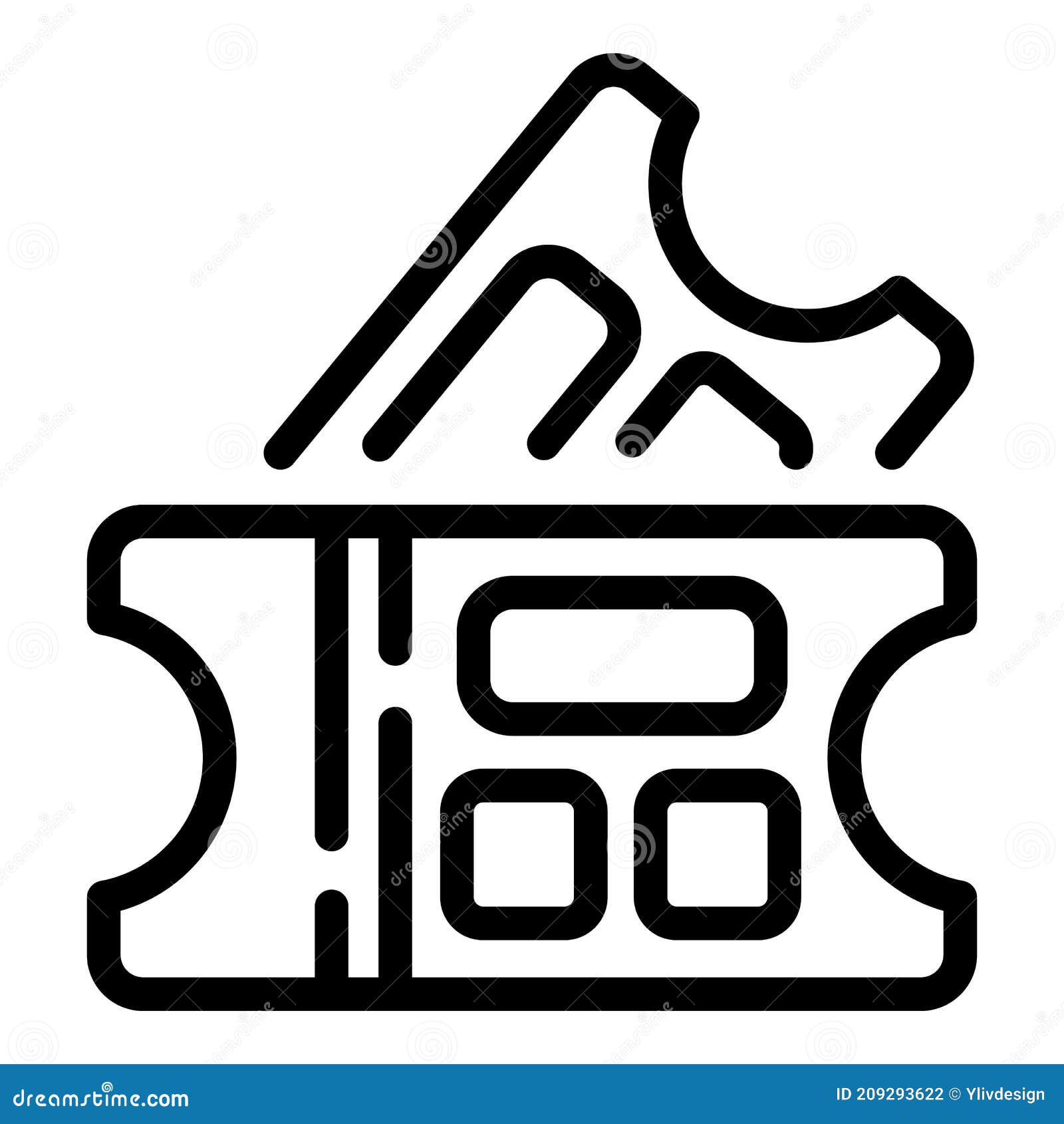 Seats In Plane Line And Solid Icon, Airlines Concept, Seats Vector Sign ...