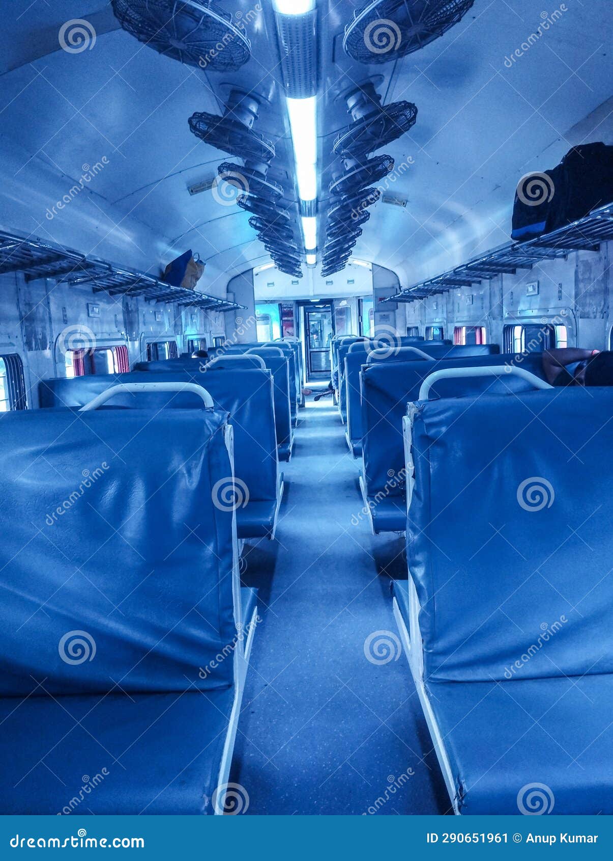 Seats of the Train in Indian Railways Stock Image - Image of airplane ...