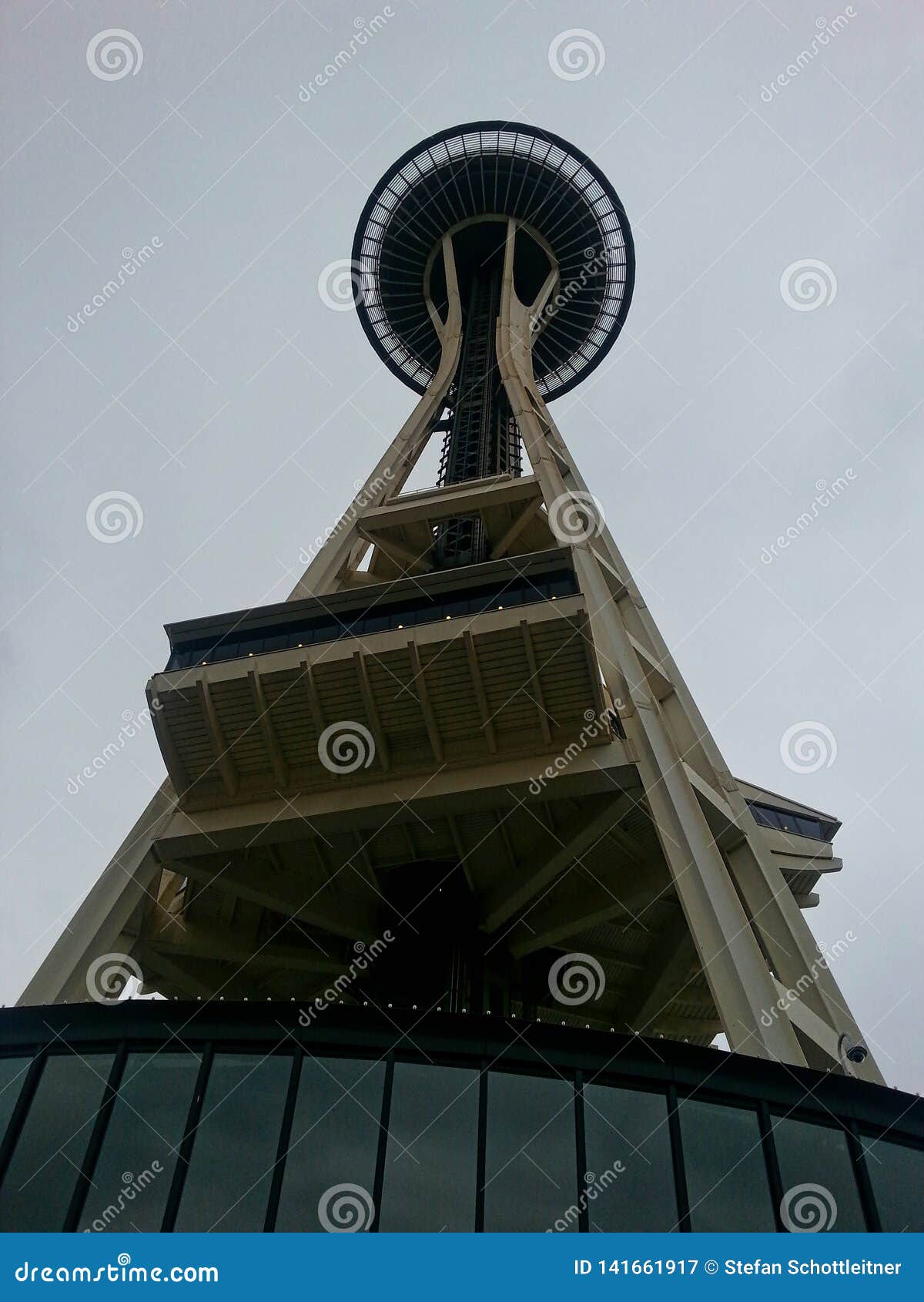 The Seatte Tower View from the Street Editorial Photography - Image of ...