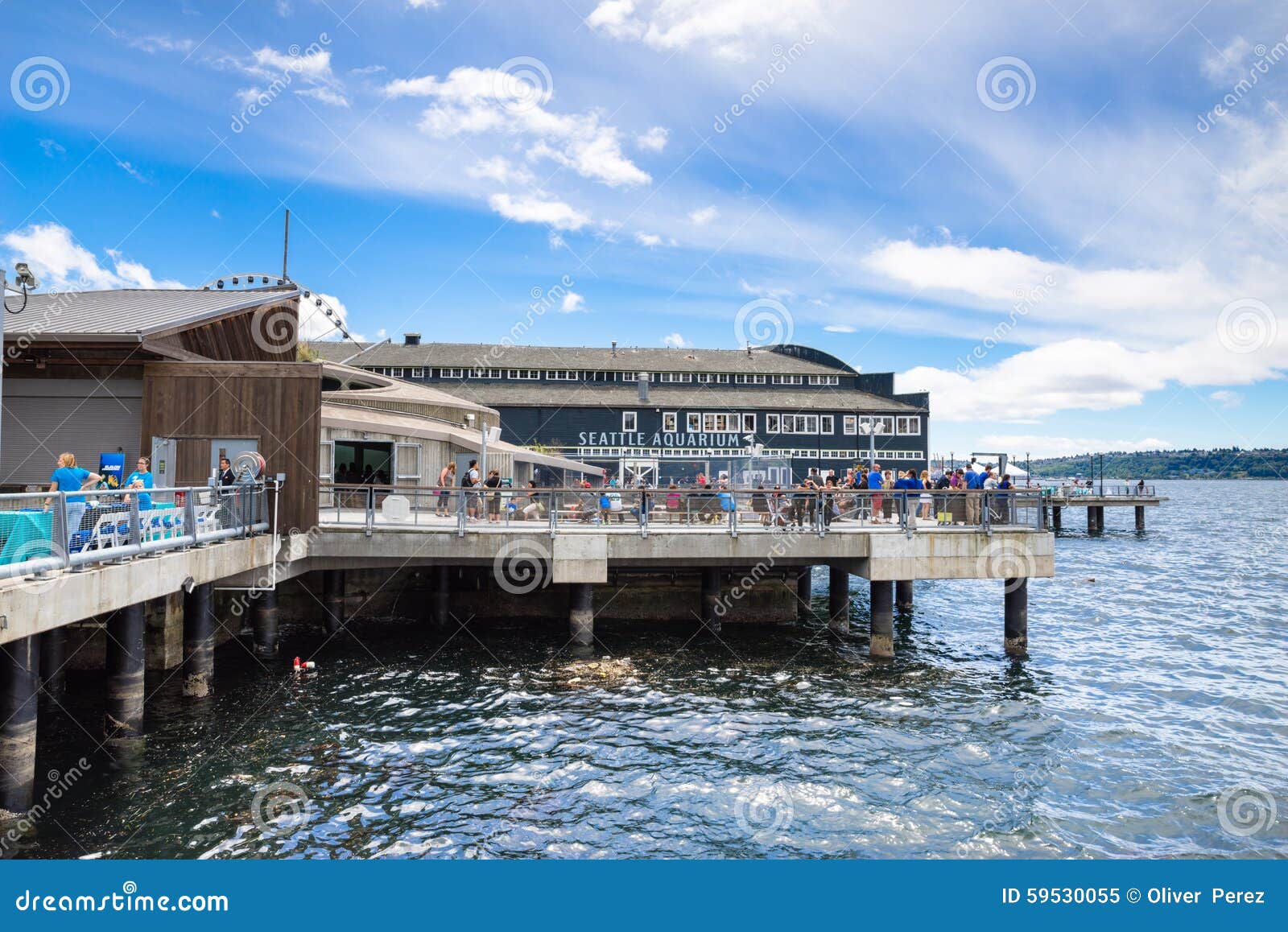 The Seattle Aquarium editorial image. Image of highway - 59530055