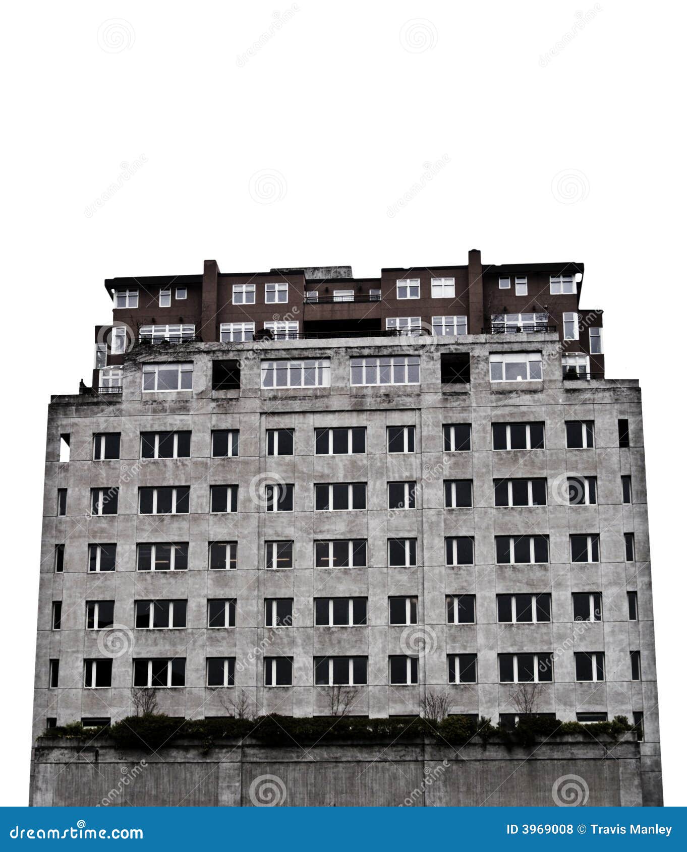 Seattle Building Isolated stock photo. Image of office - 3969008