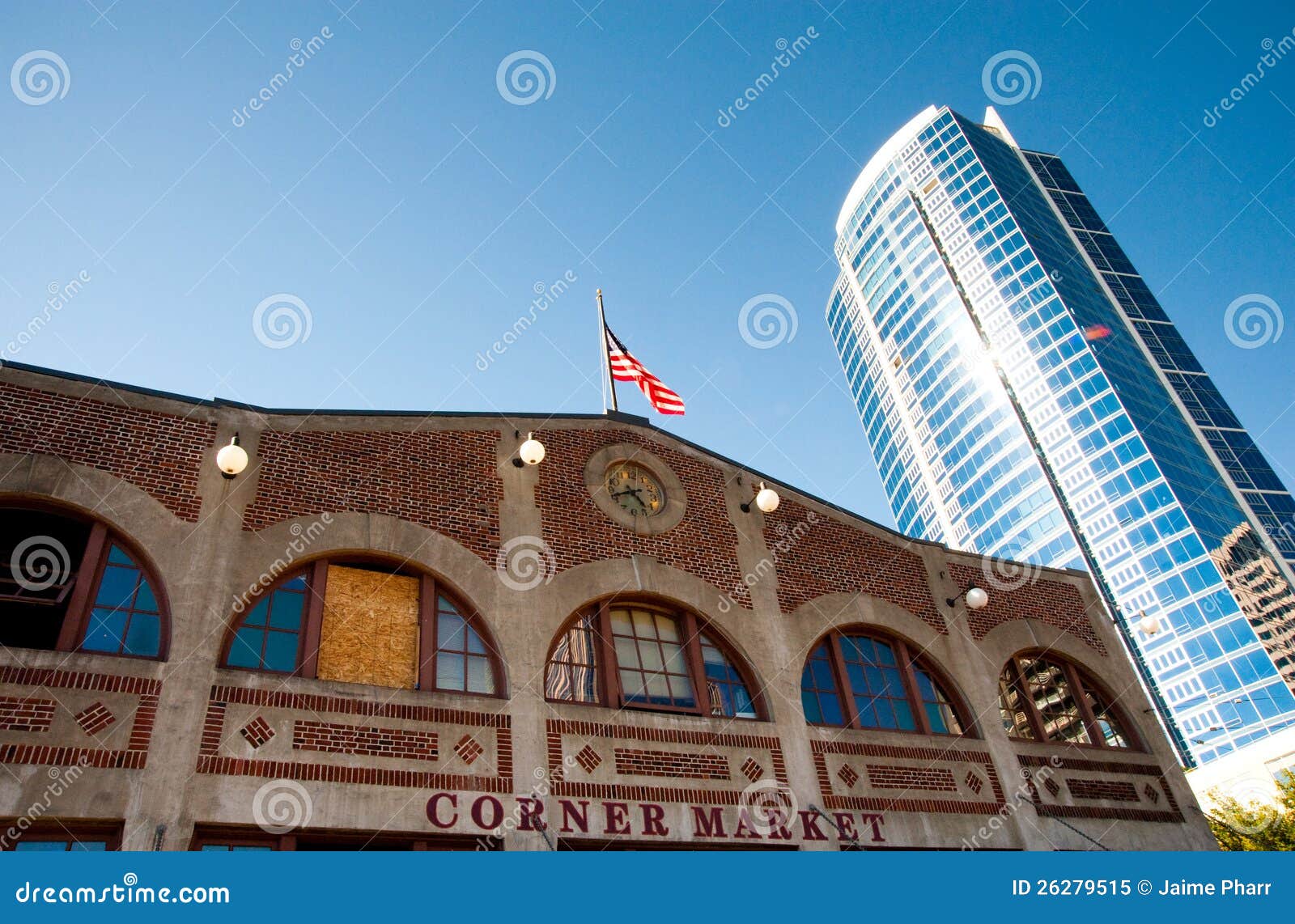 Seattle buildings stock image. Image of united, downtown - 26279515