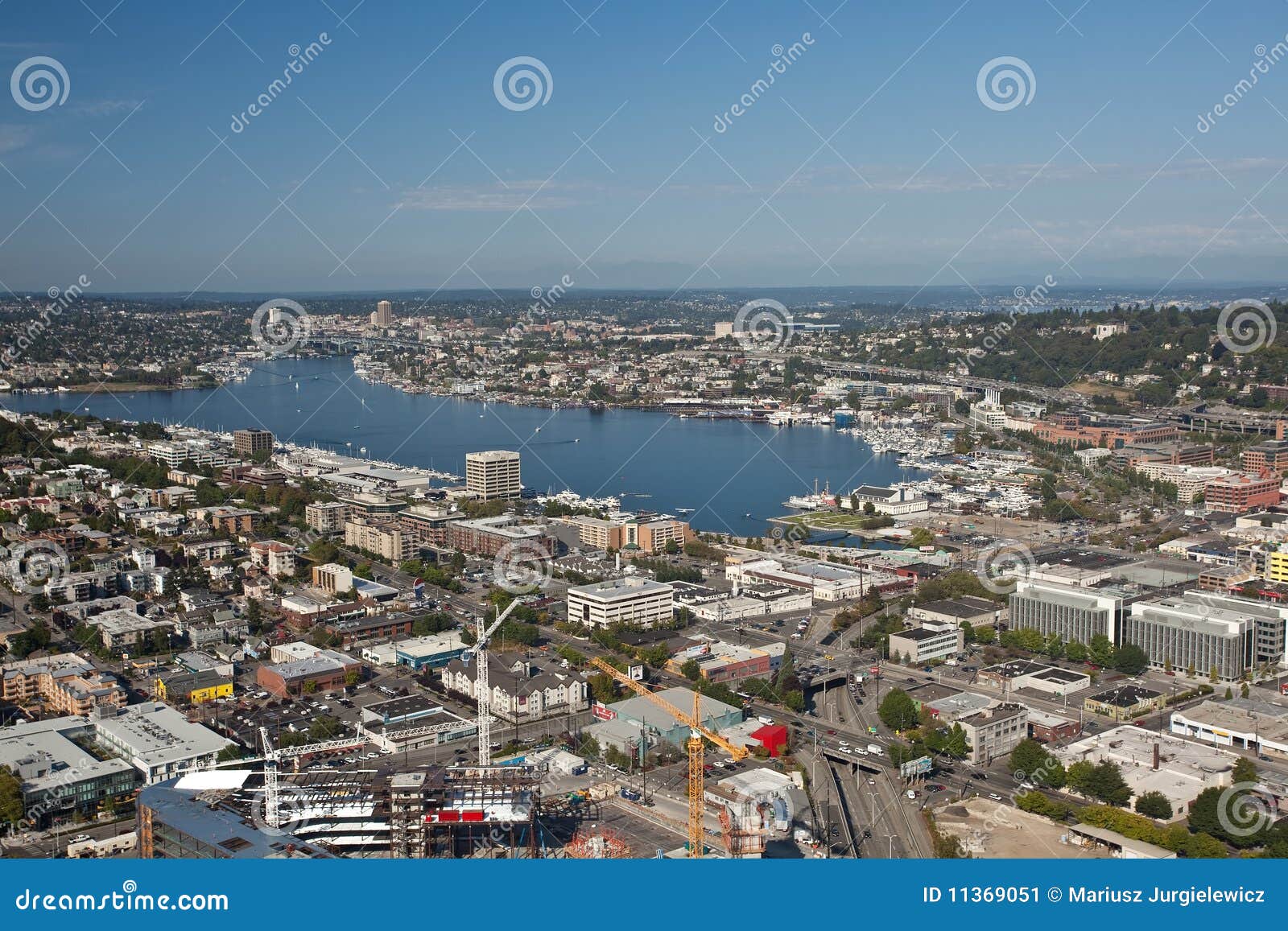Seattle Center stock image. Image of round, sightseeing - 11369051