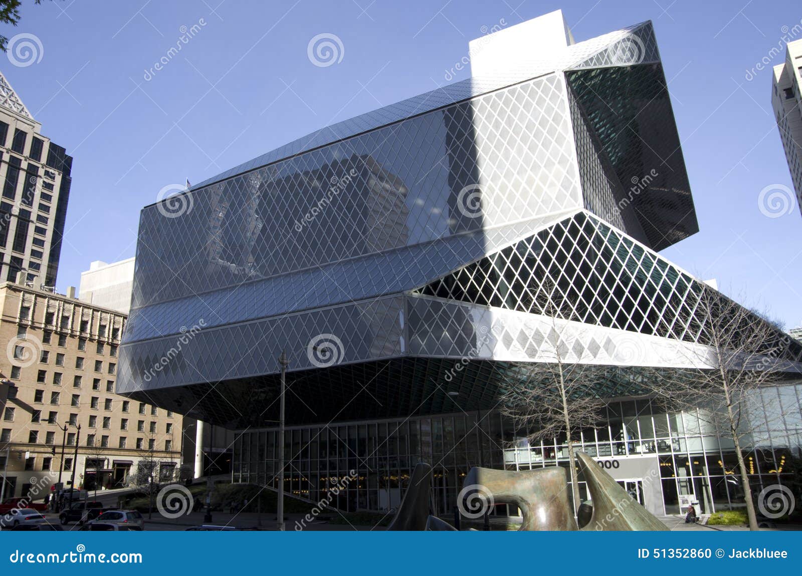 Seattle Central Library Interior Designs Editorial Image ...