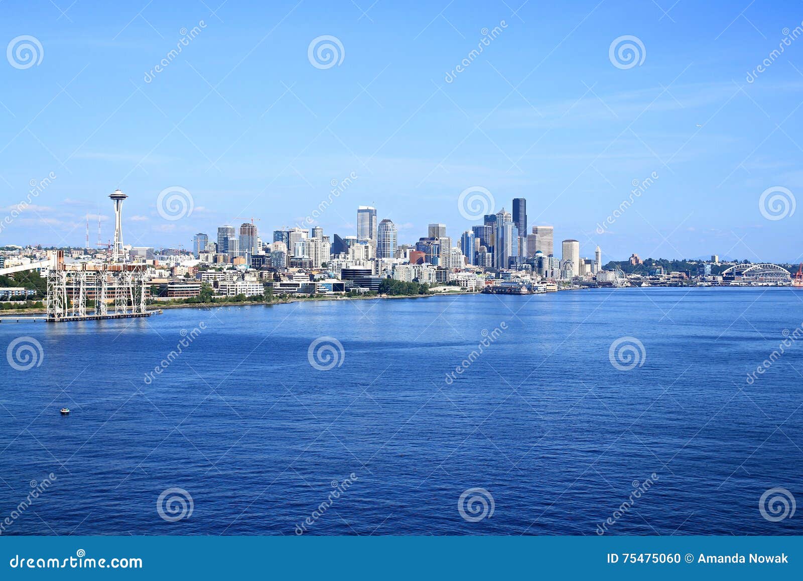 Seattle stock photo. Image of travel, seattle, cityscape - 75475060